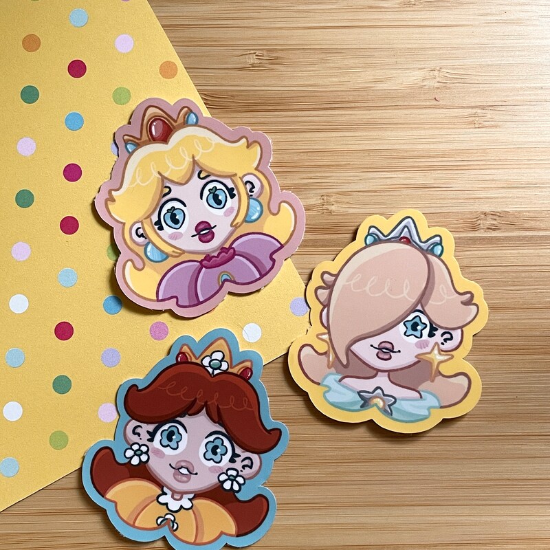 Princess Peach Fanart Etsy