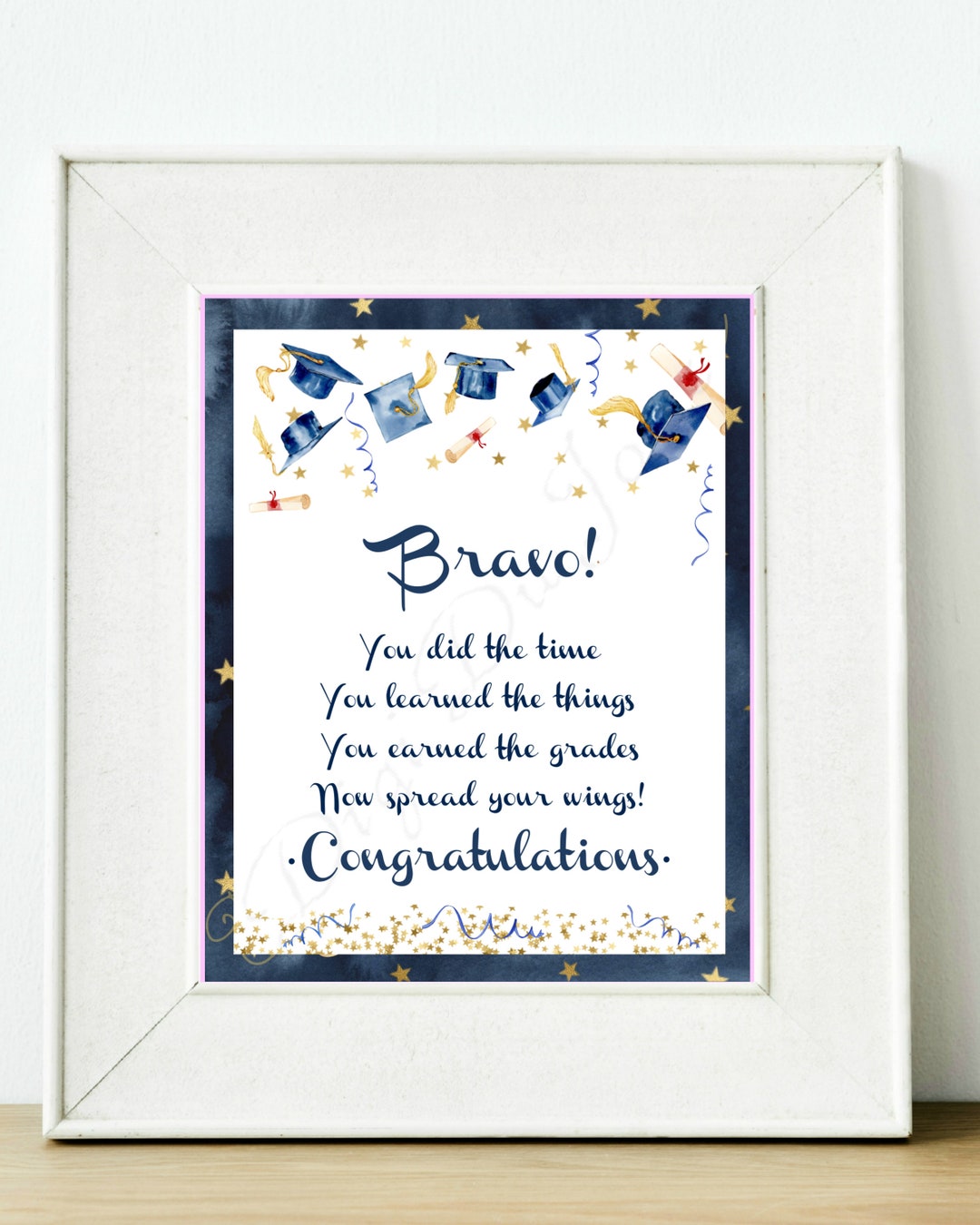 Graduation Wall Art Class of 2022 Printable Graduation - Etsy