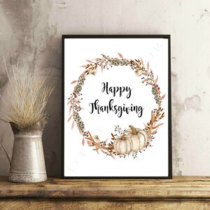 Fall Printable, Thanksgiving Printable, Instant Printable, Digital ...