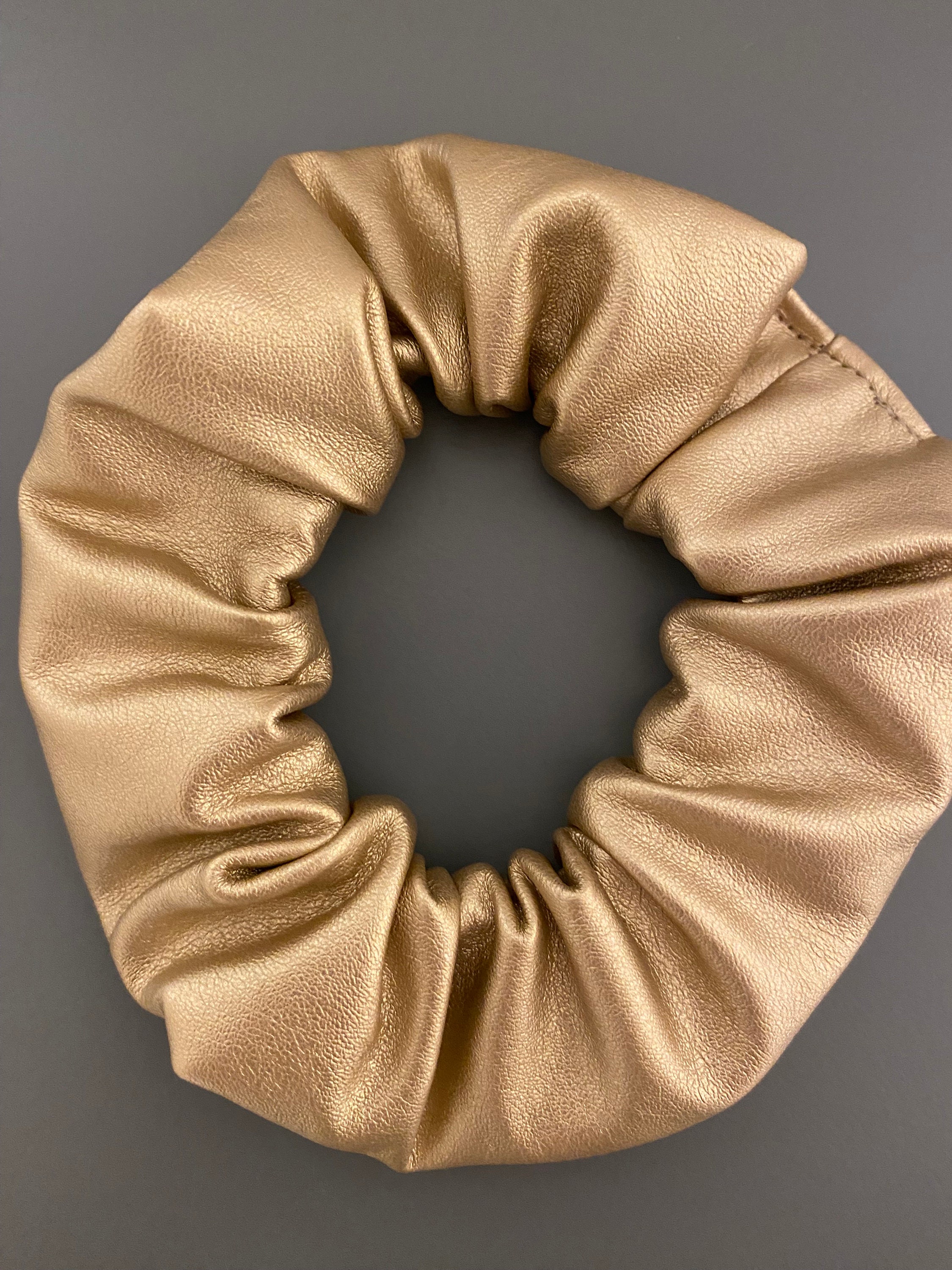 Handmade Scrunchie, Gift for Her,leather Scrunchie - Etsy UK