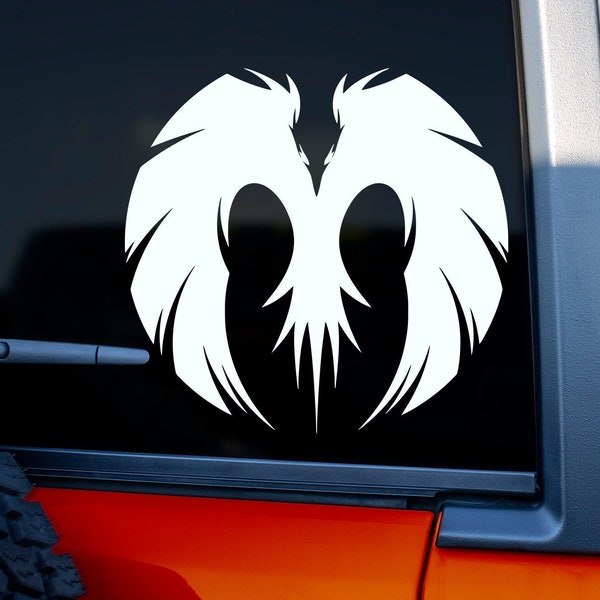 Phoenix Rising Car Decal - Etsy