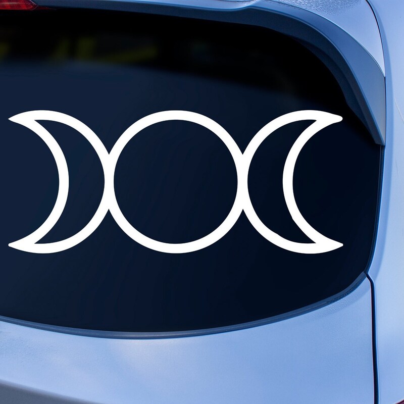 Triple Moon Mirror - Etsy