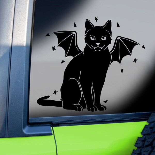 Wings Cat Stickers - Etsy