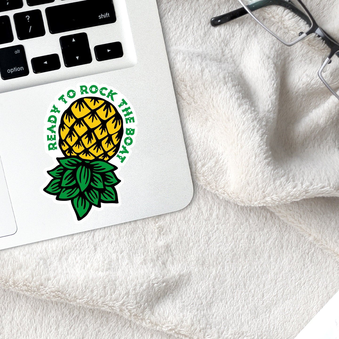 Pineapple Stickers Fruit Stickers for Laptops Tropical - Etsy