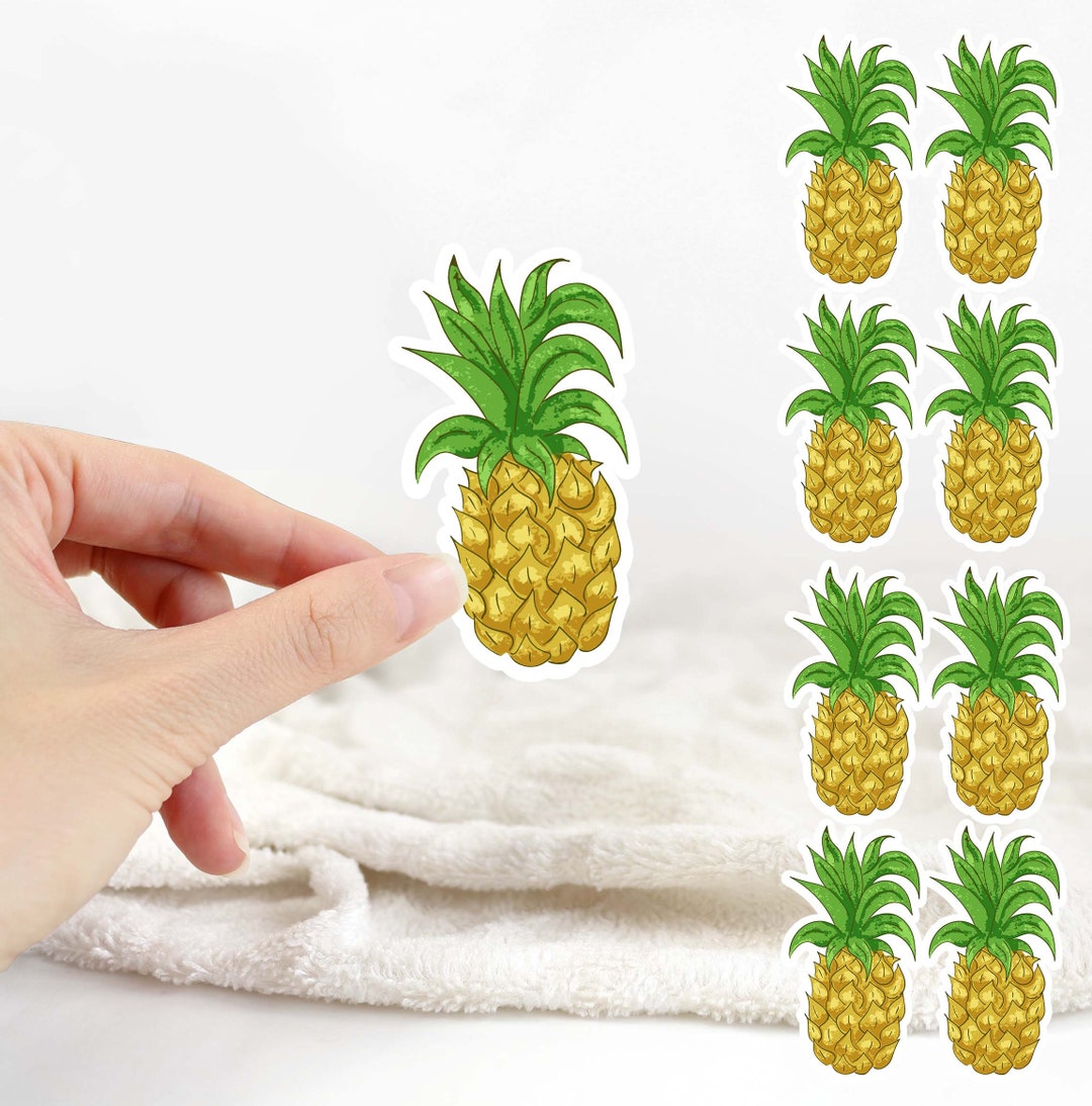 Pineapple Stickers Fruit Stickers for Laptop Tropical - Etsy