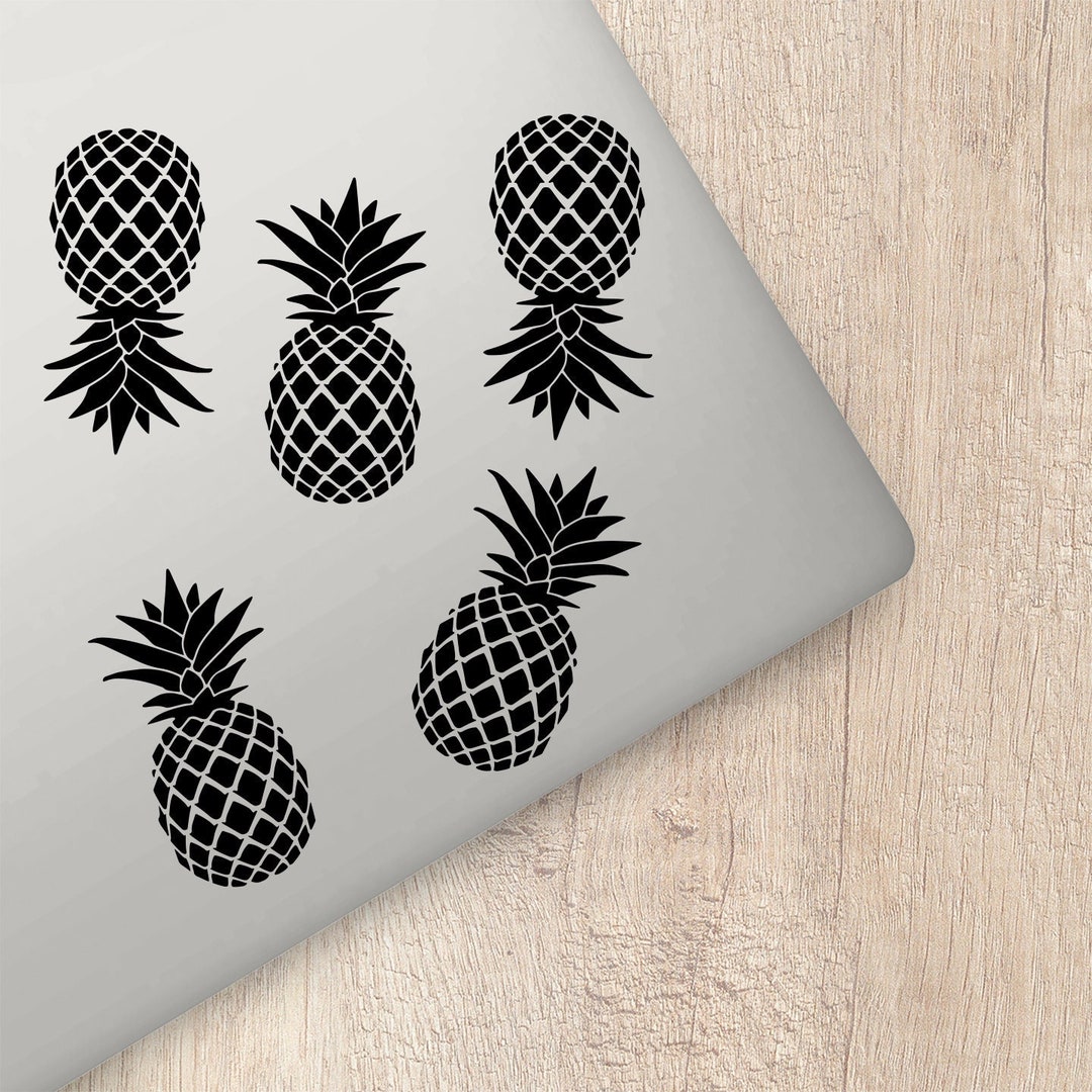 Pineapple Stickers Fruit Stickers for Cars Tropical Fruit Summer ...