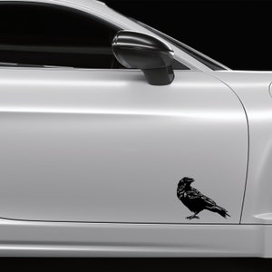 Crow Sticker Black Raven Pagan Stickers for Cars Black Crows Black ...