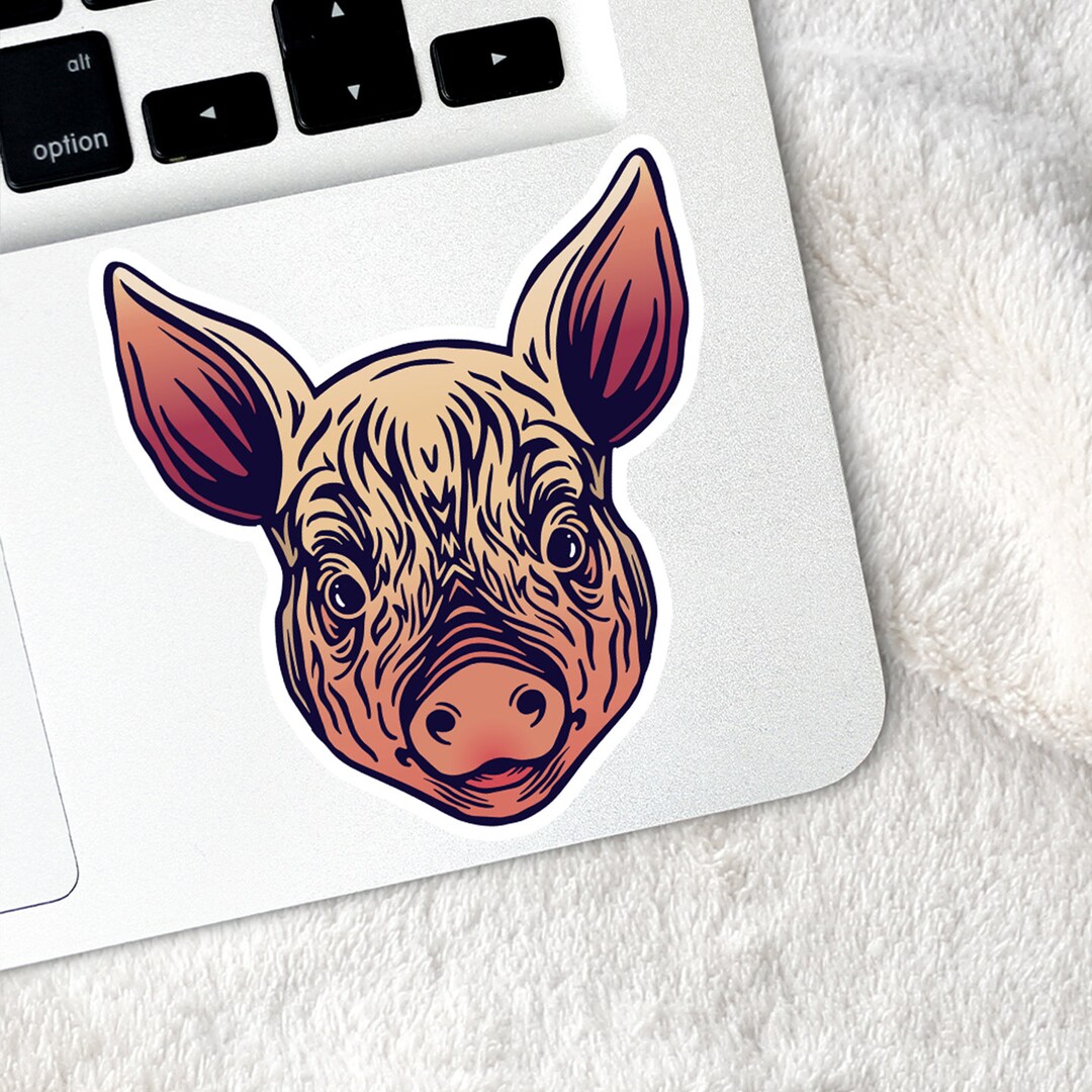 Pig Sticker Chinese Zodiac Stickers for Laptops Astrology Stickers ...