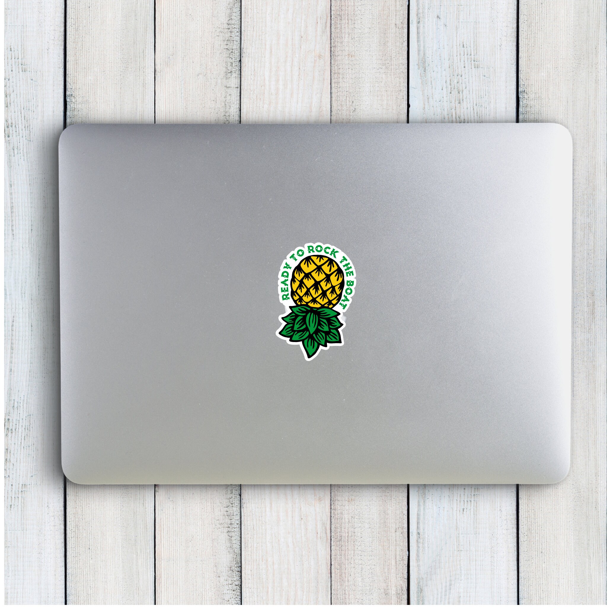 Pineapple Stickers Fruit Stickers for Laptops Tropical - Etsy