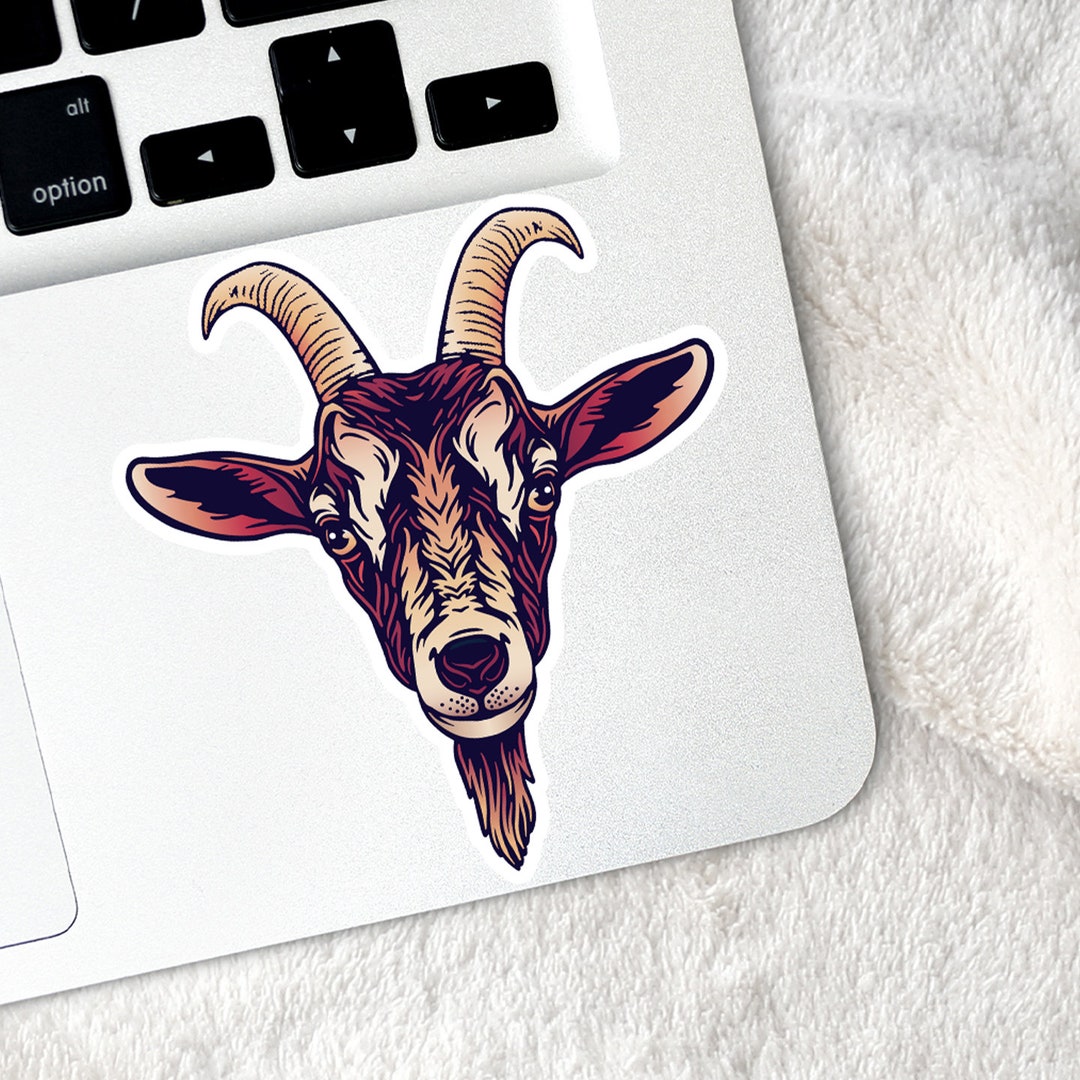 Goat Sticker Chinese Zodiac Stickers for Laptops Astrology Stickers ...