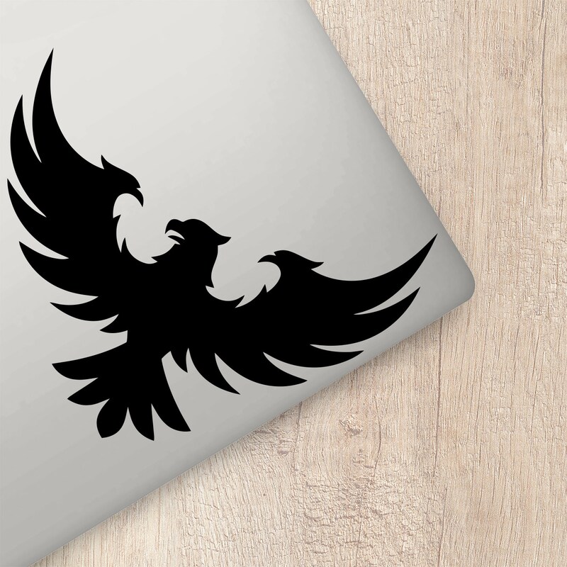 Phoenix Rising Car Decal - Etsy