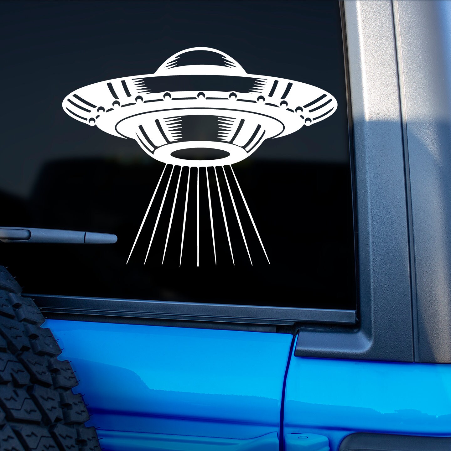 UFO Sticker Space Stickers for Cars Outer Space - Etsy