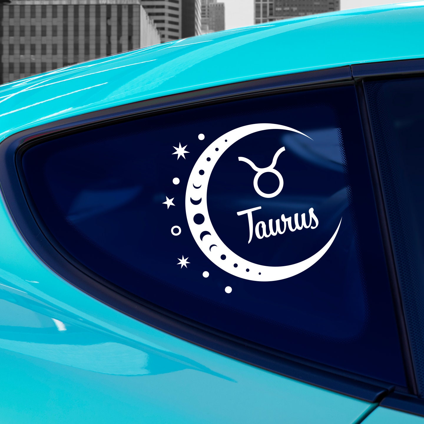 Taurus Sticker Zodiac Stickers for Cars Astrology Decal - Etsy Australia