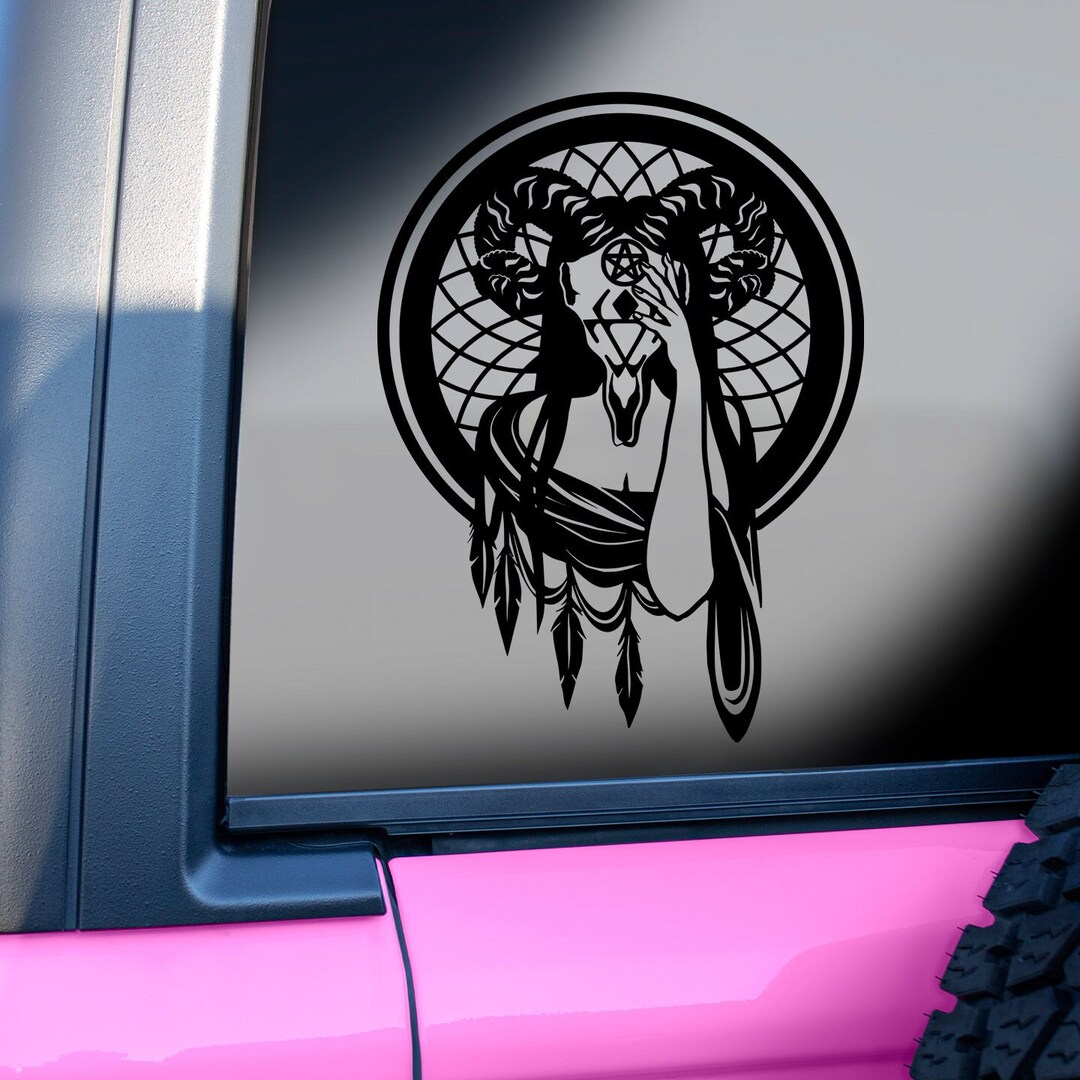 Witchcraft Woman Sticker Pagan Stickers for Cars Witch - Etsy UK
