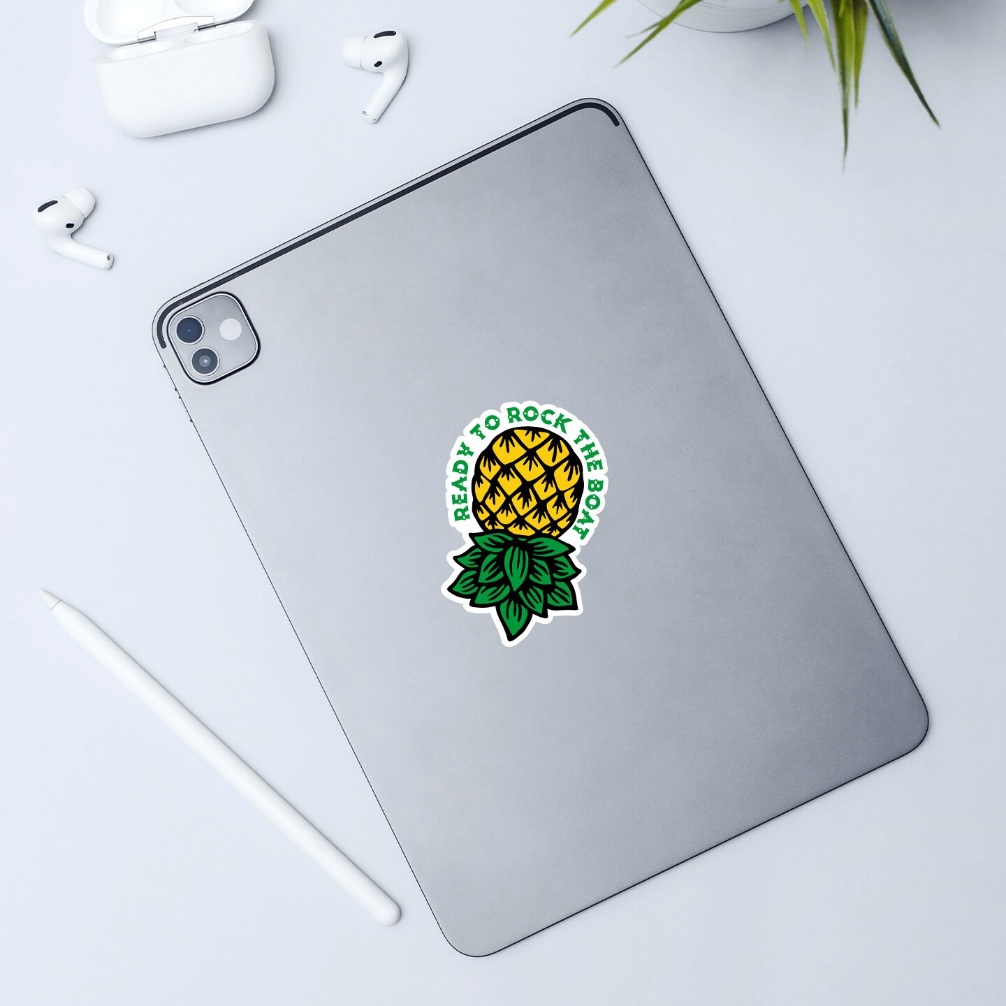 Pineapple Stickers Fruit Stickers for Laptops Tropical - Etsy