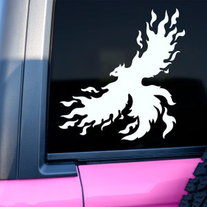Phoenix Sticker Bird Stickers for Cars Mythological Creatures Flames ...