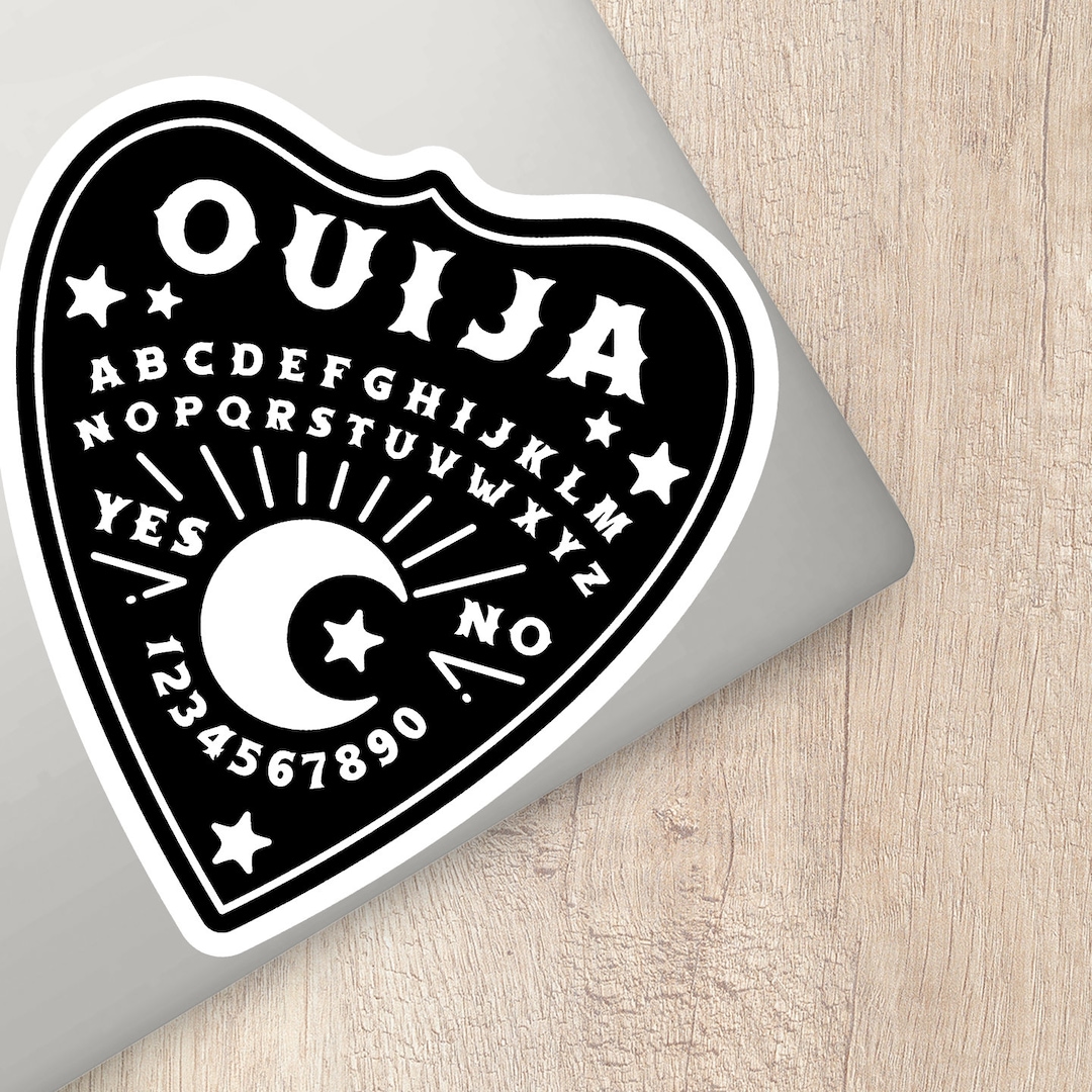 Ouija Planchette Sticker Holographic Ouija Board Sticker Witchy Stuff ...