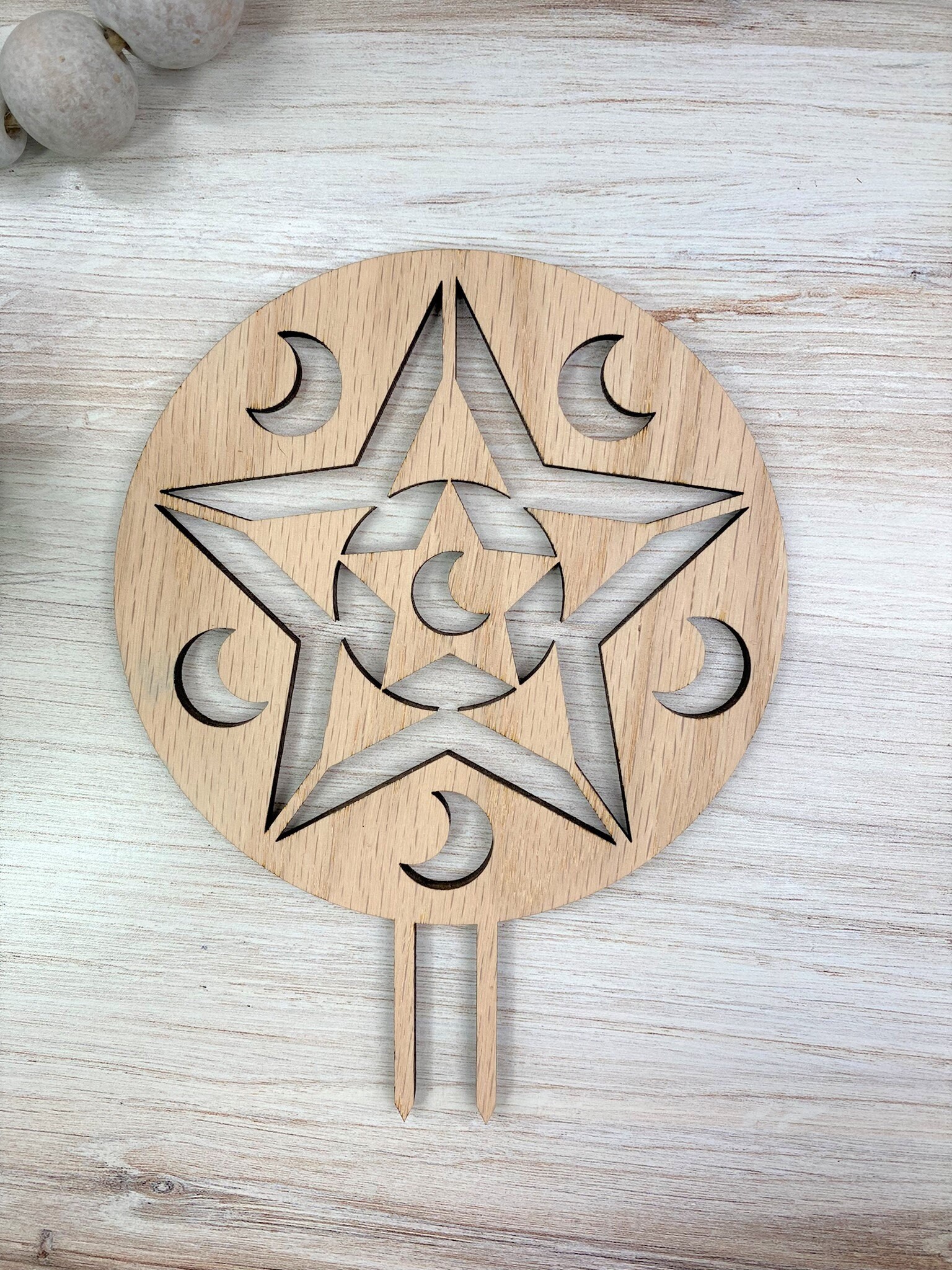 Moon & Stars Plant Trellis 2 Versions DIGITAL Moon - Etsy