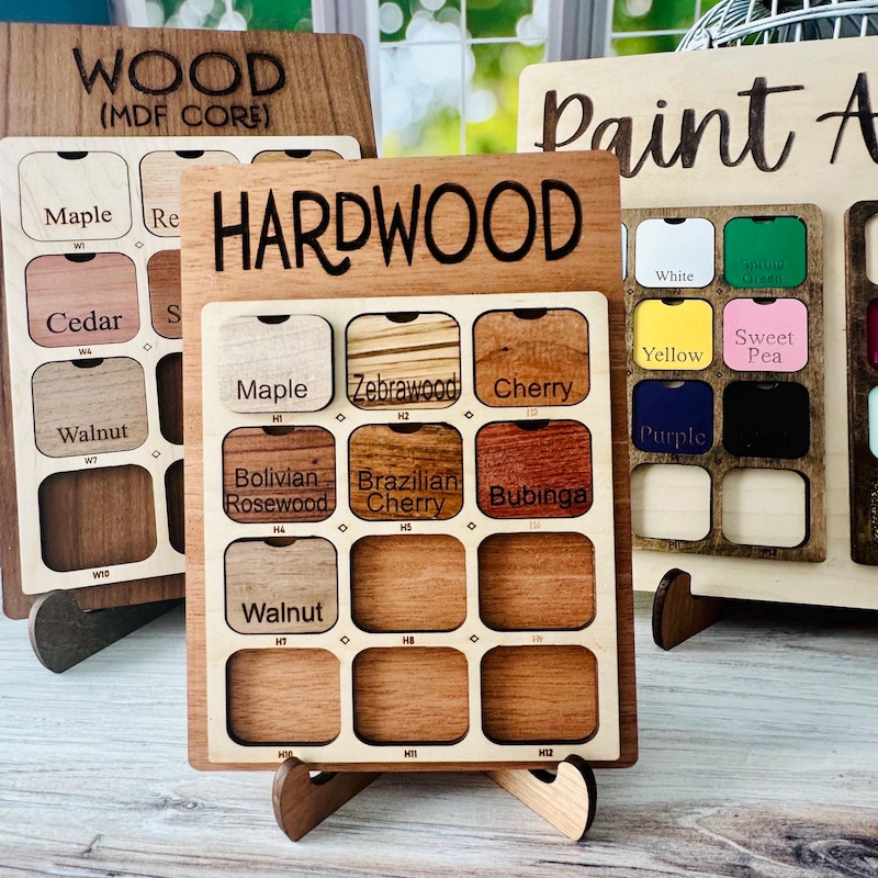 Painted Color Boards - Etsy