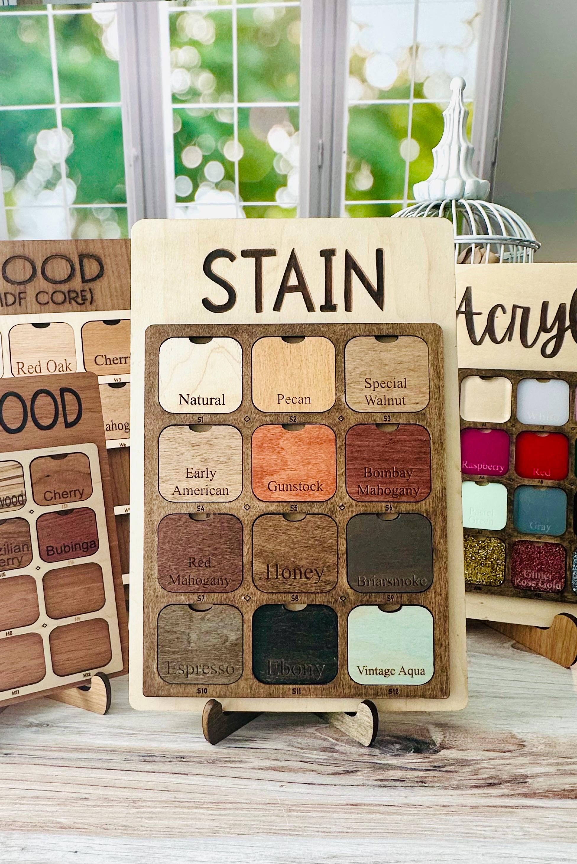 Color Options Display Boards *DIGITAL* - SVG File for Laser Cutters ...