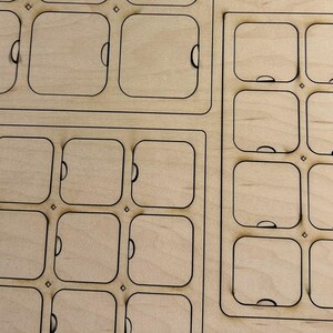 Color Options Display Boards *DIGITAL* - SVG File for Laser Cutters ...