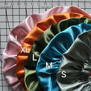 Handmade Strawberry Cream Satin Hair Bonnet Reversible - Etsy