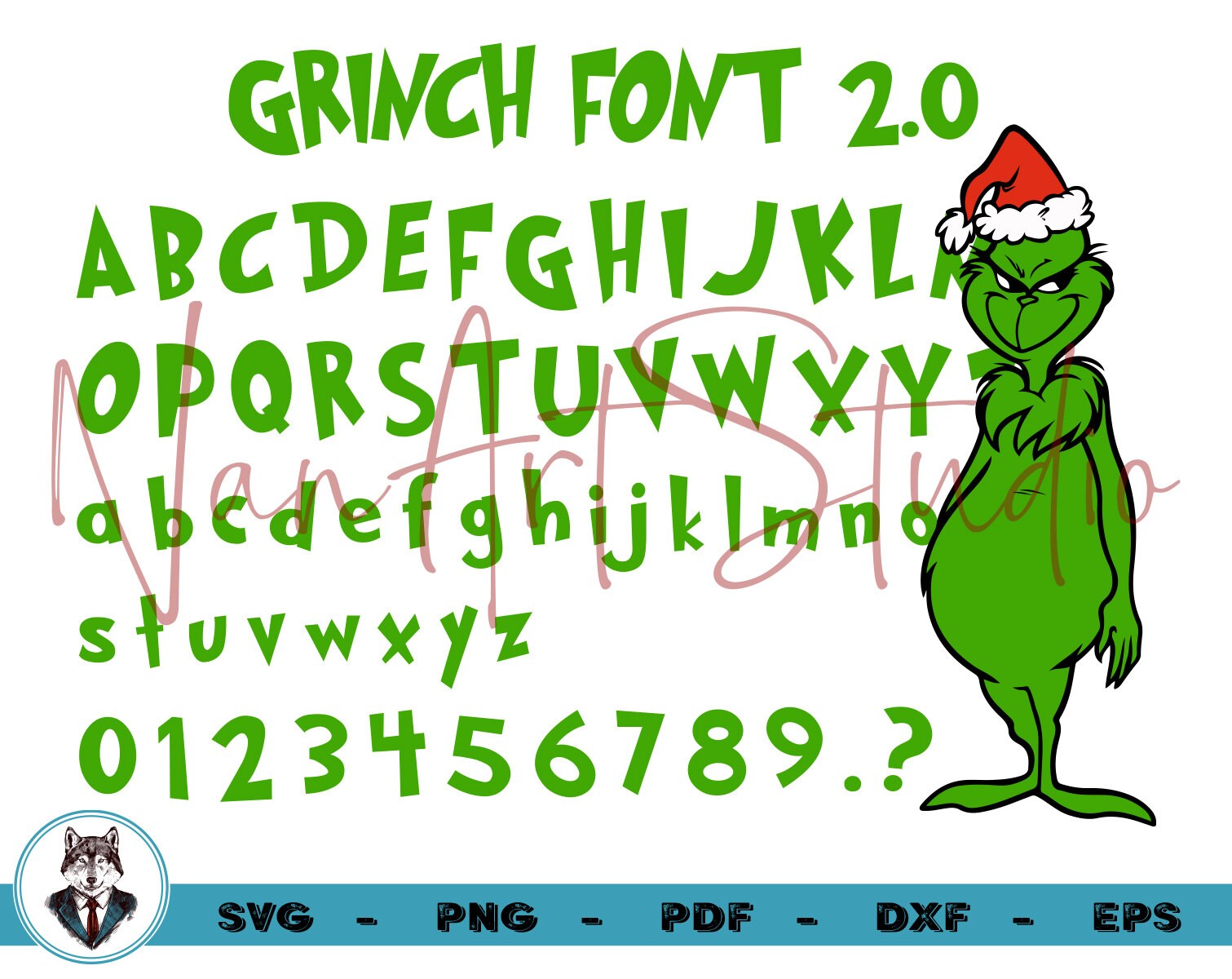 Printable Grinch Font - prntbl.concejomunicipaldechinu.gov.co