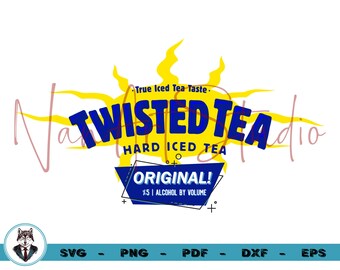 Twisted Tea Svg File - Etsy