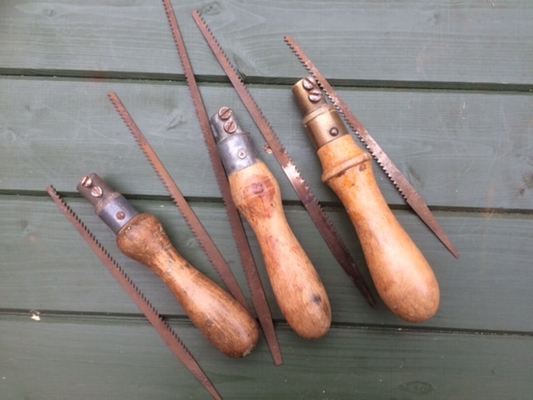 A Selection of Three Vintage Pad Saws Complete With Blades - Etsy