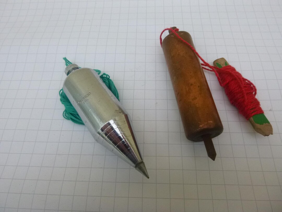 A Selection of Two Heavy Plumb Bobs - Etsy