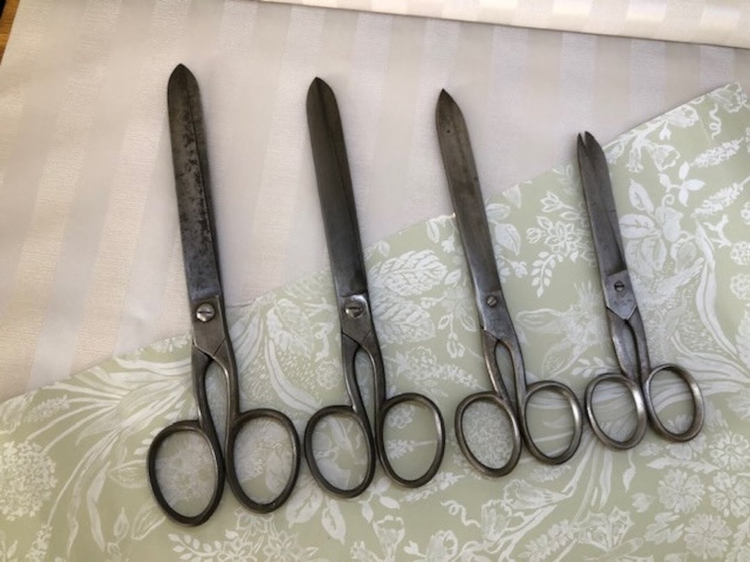 A Selection of Four Vintage Wallpaper Scissors - Etsy