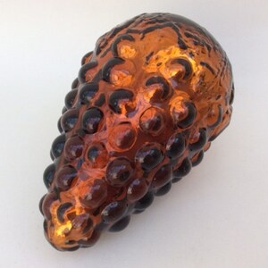Original Kugel Antique German Amber Grape Cluster Christmas Tree Bauble ...