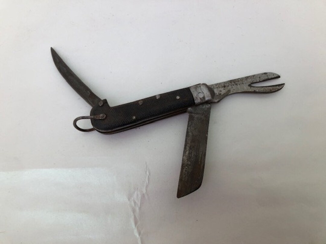 Vintage 1950's Army/marine Clasp Pocket Knife - Etsy
