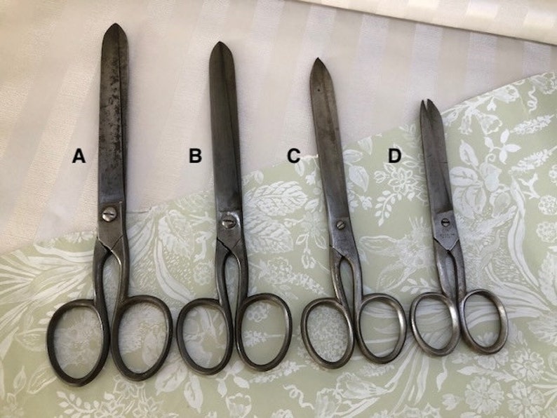 A Selection of Four Vintage Wallpaper Scissors - Etsy