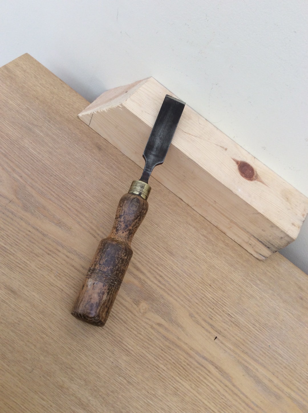 Vintage Used 1 Inch Wood Chisel Made by Brades - Etsy