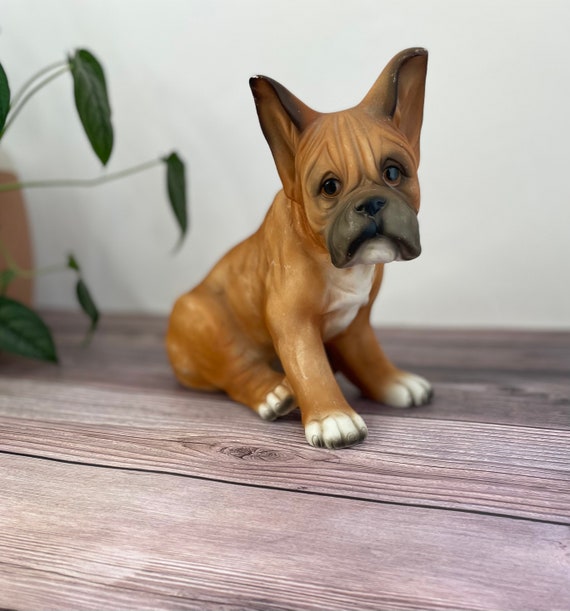Vintage made in Japan Boxer Dog Figurine - Etsy Australia