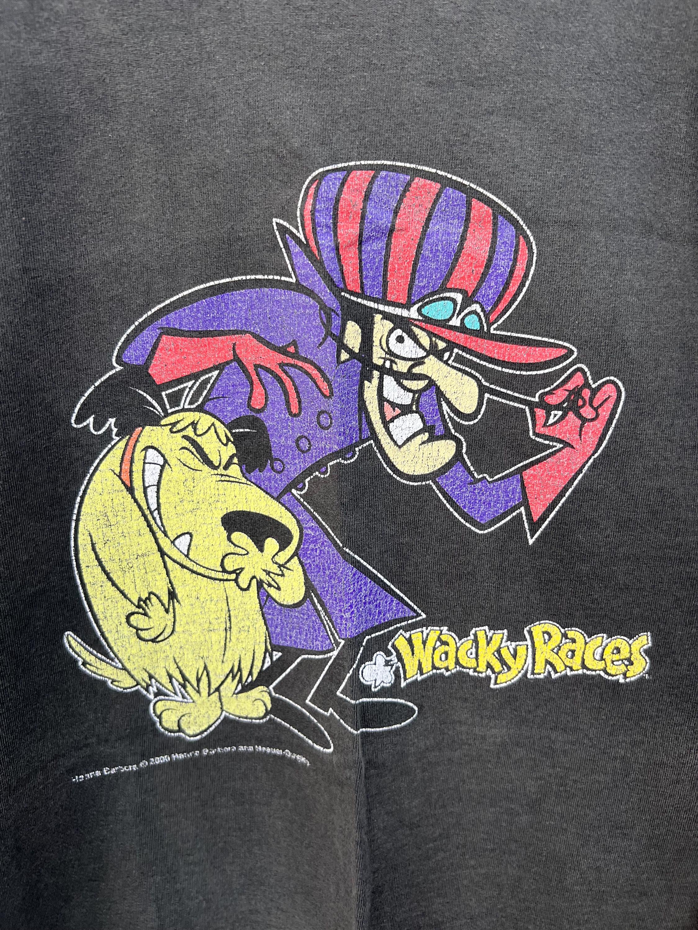 2000 Vintage Wacky Races Hanna Barbera Shirt Tee Size XL - Etsy