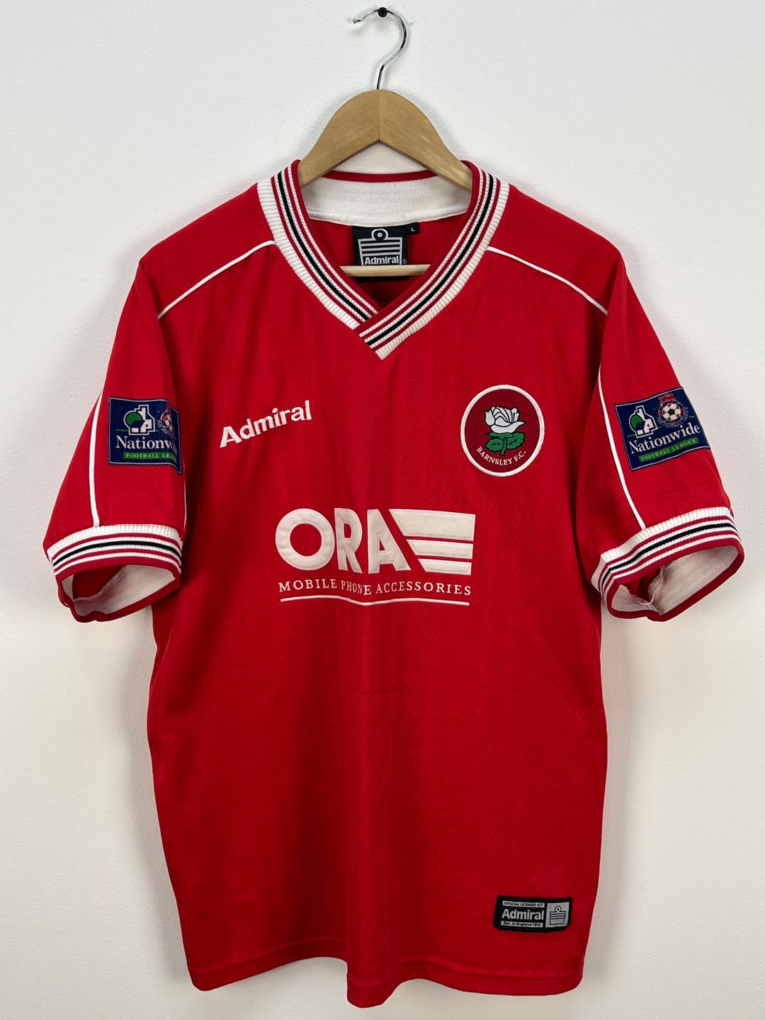 Barnsley FC 1998 Home Football Shirt Soccer Jersey Hendrie Size L - Etsy
