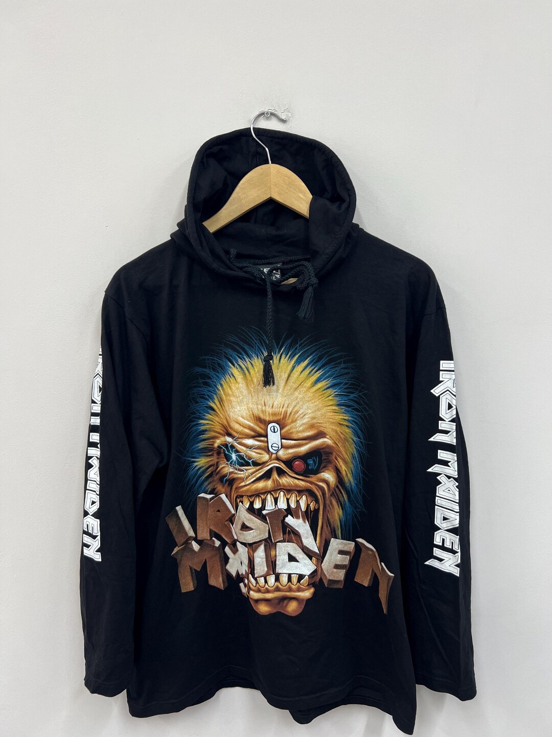 Vintage Iron Maiden Hoodie Big Pint Size Large - Etsy