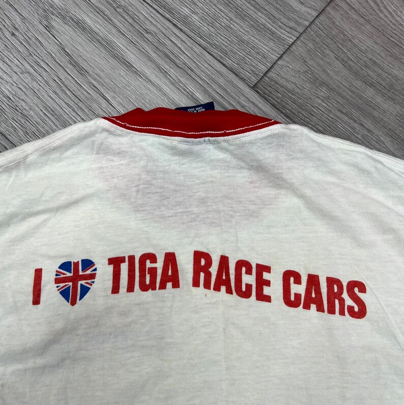 Tiga Race Cars Vintage 80s T-shirt Size M - Etsy
