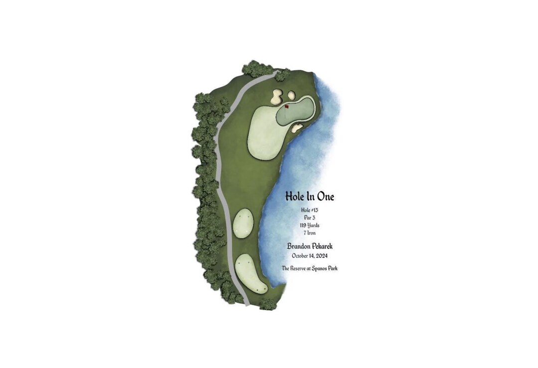 CUSTOM | Hole in One Award, Proposals, Wedding Gift, Personalized Gifts ...
