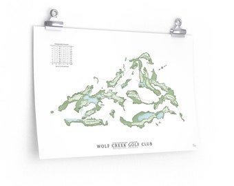 Wolf Creek Golf Course - Etsy