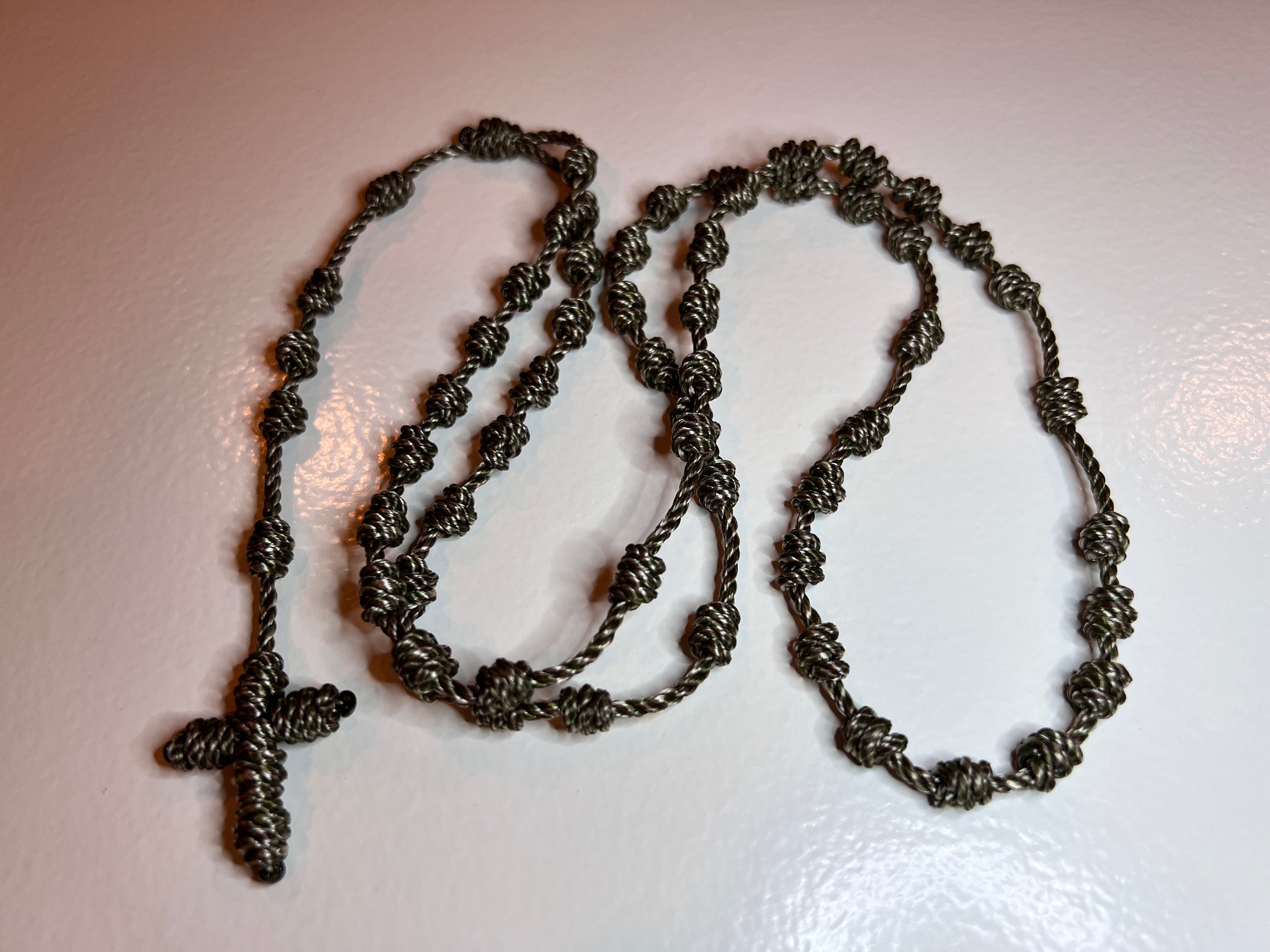 Handmade Twine Rosary, Knot Rosary, Rope Rosary - Etsy