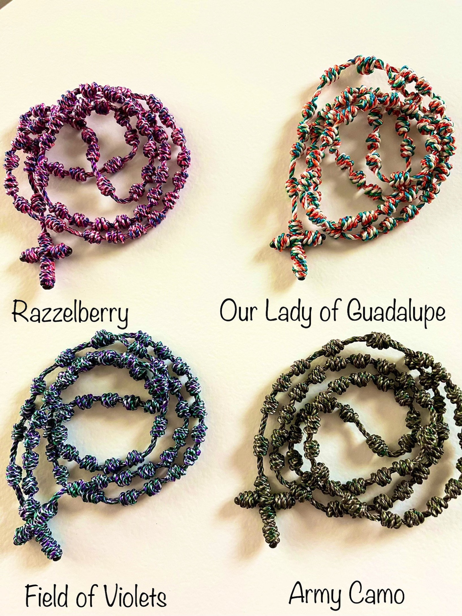 Handmade Twine Rosary Knotted Rosary Rope Rosary Cord - Etsy