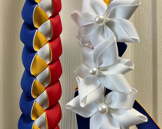 Filipino Graduation Ribbon Lei | Philipines Graduation Lei | Cultural ...
