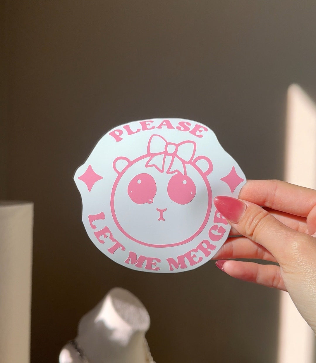 Please Let Me Merge Car Decal Funny Car Decals Car Stickers Car Decal ...