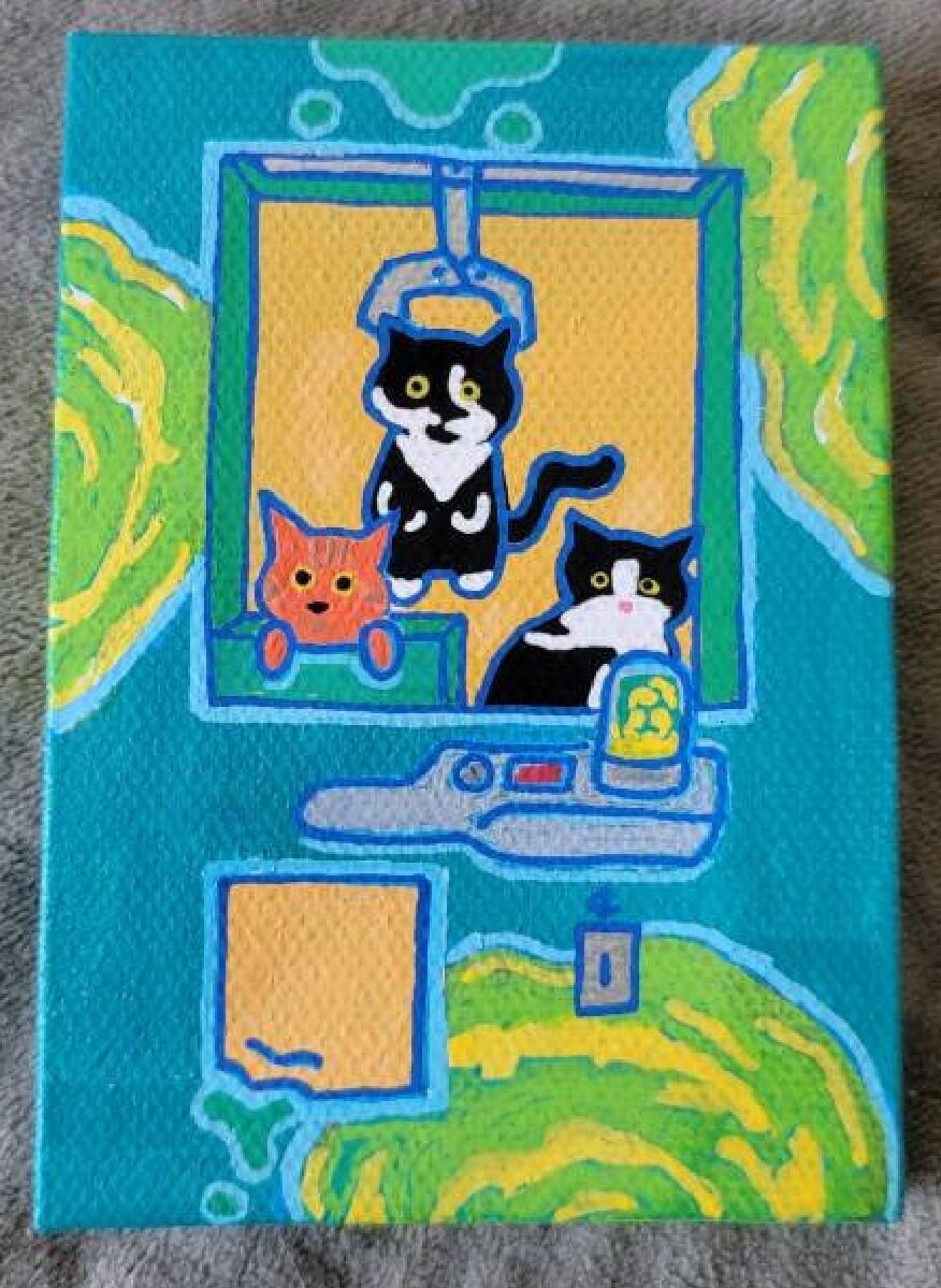Custom Pet Claw Machine Mini Painting - Etsy
