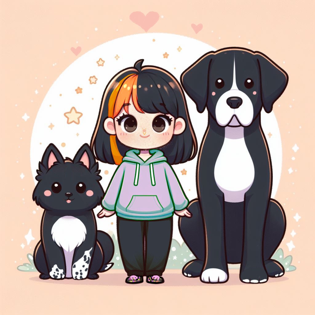 Custom Chibi Pets and You Profile Picture Pfp Icon up to 3 Figures - Etsy