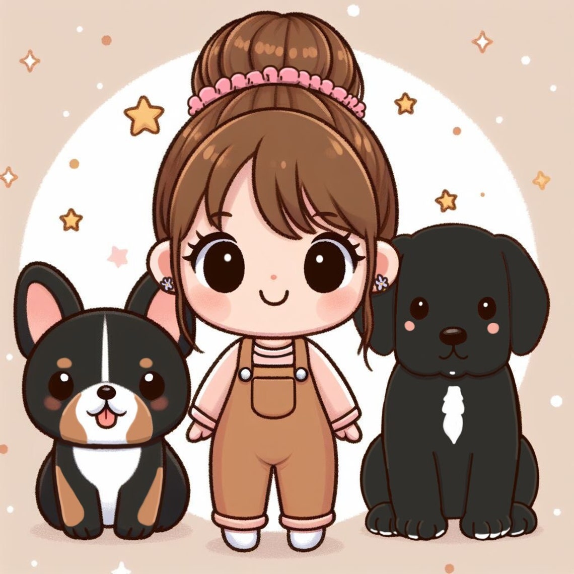 Custom Chibi Pets and You Profile Picture Pfp Icon - Etsy