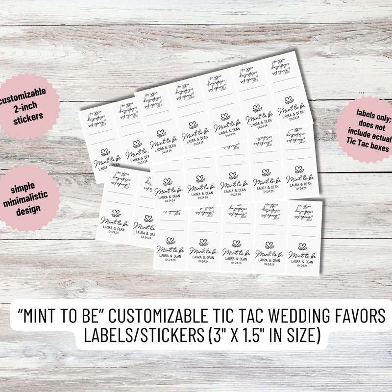 Tic Tac Stickers - Etsy